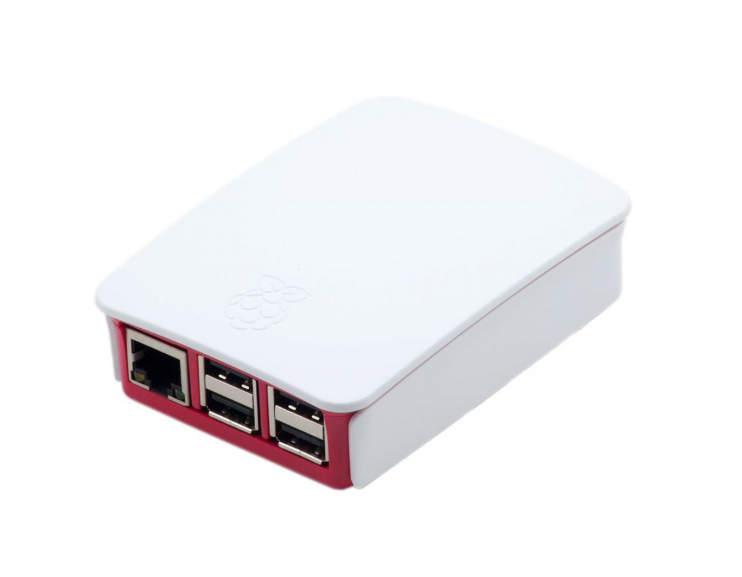 Boitier Raspberry pi 3 (Blanc/Rouge) - Aytoo, Distributeur Officiel du ...