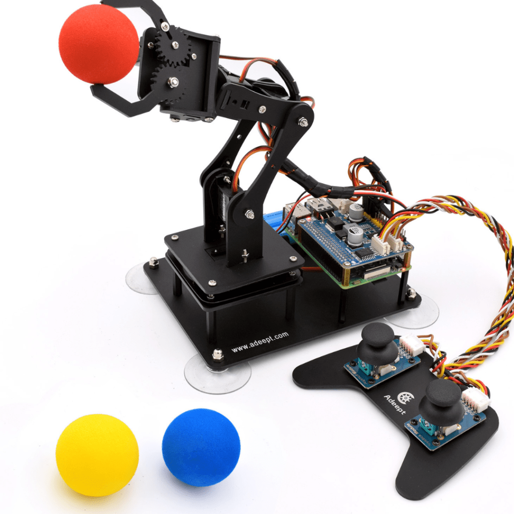 Kit de bras robotique pour Raspberry Pi - Robot éducatif - Aytoo ...